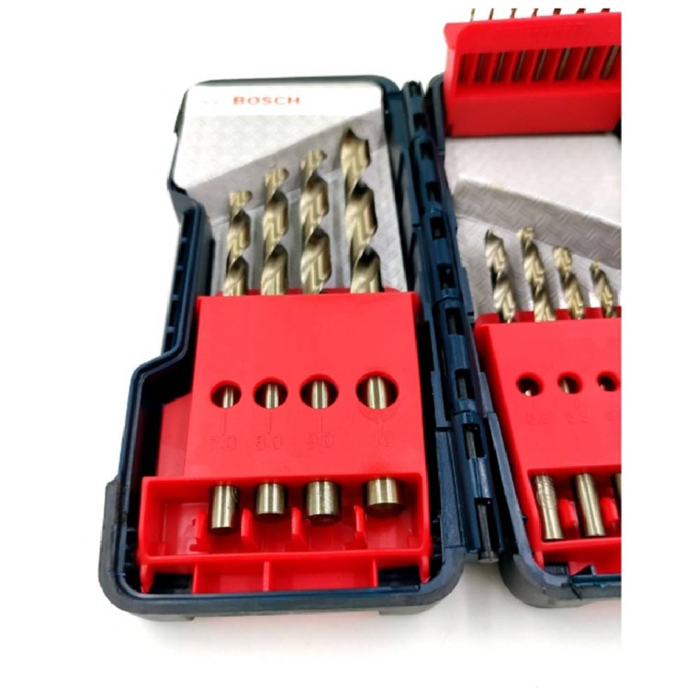 BOSCH 2607017047 ชุดดอกสว่าน HSS-CO 18 ชิ้น