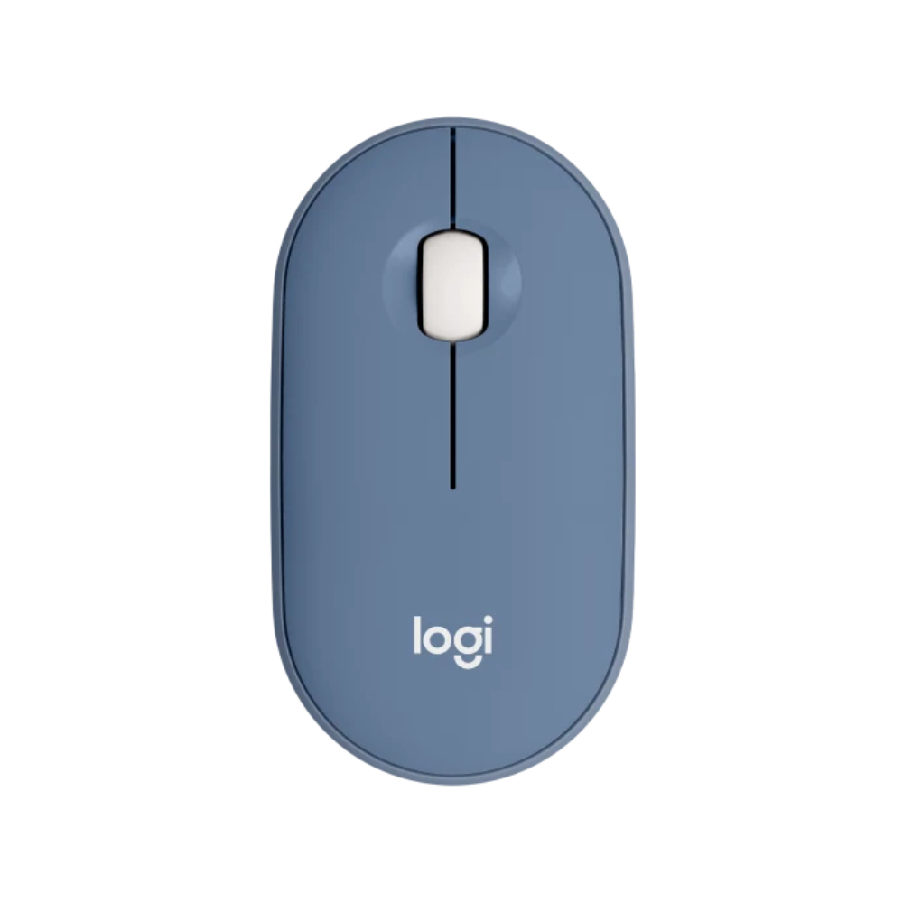 Logitech-M350-Pebble-เม้าส์ไร้สาย-Bluetooth®-Wireless-2-4GHz-Blueberry