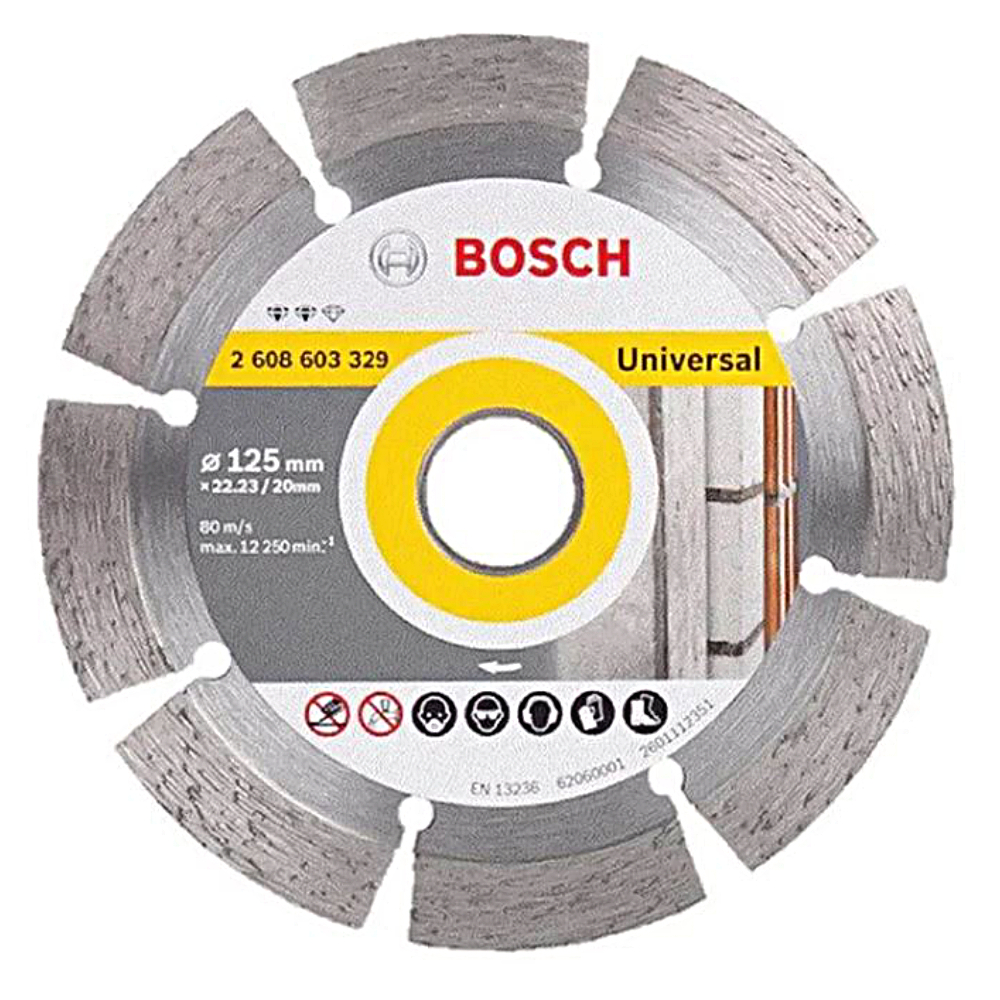 BOSCH ใบเพชร 5นิ้ว ECO #2608602192 (ใหม่ 2608603329 ) ตัดอเนกประสงค์