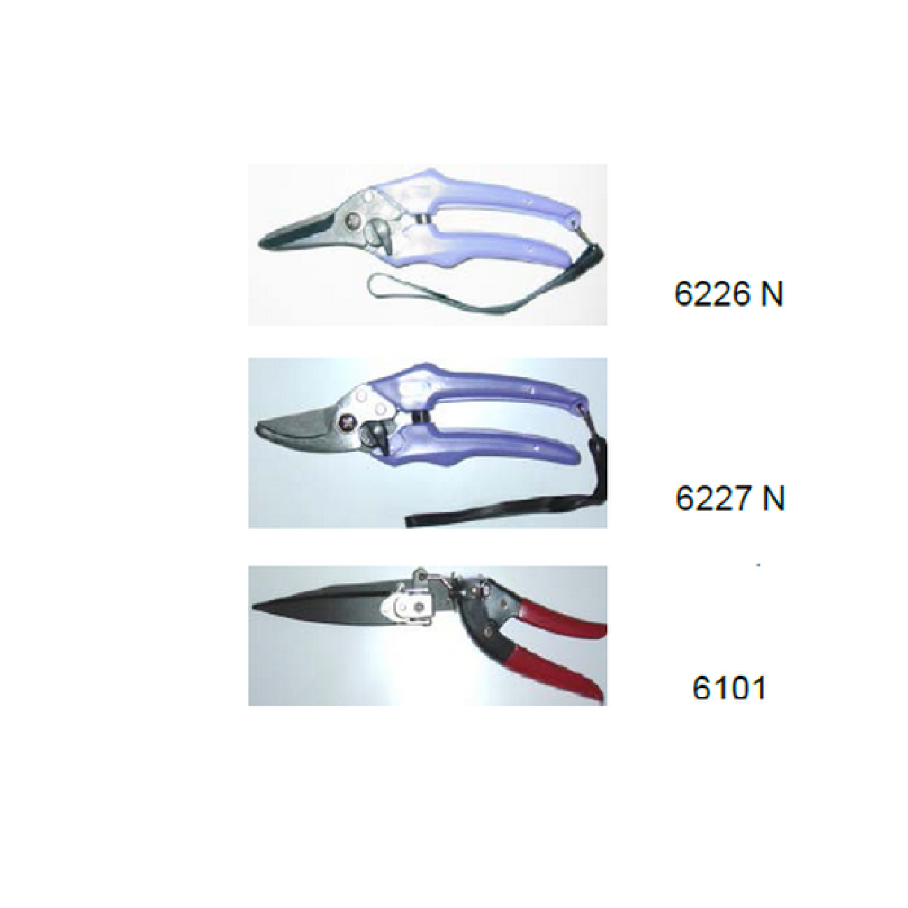 TEI-EN #6101 กรรไกรเล็มหญ้า 3 จังหวะ 13.1/2นิ้ว ใบมีดคาร์บอน PBT