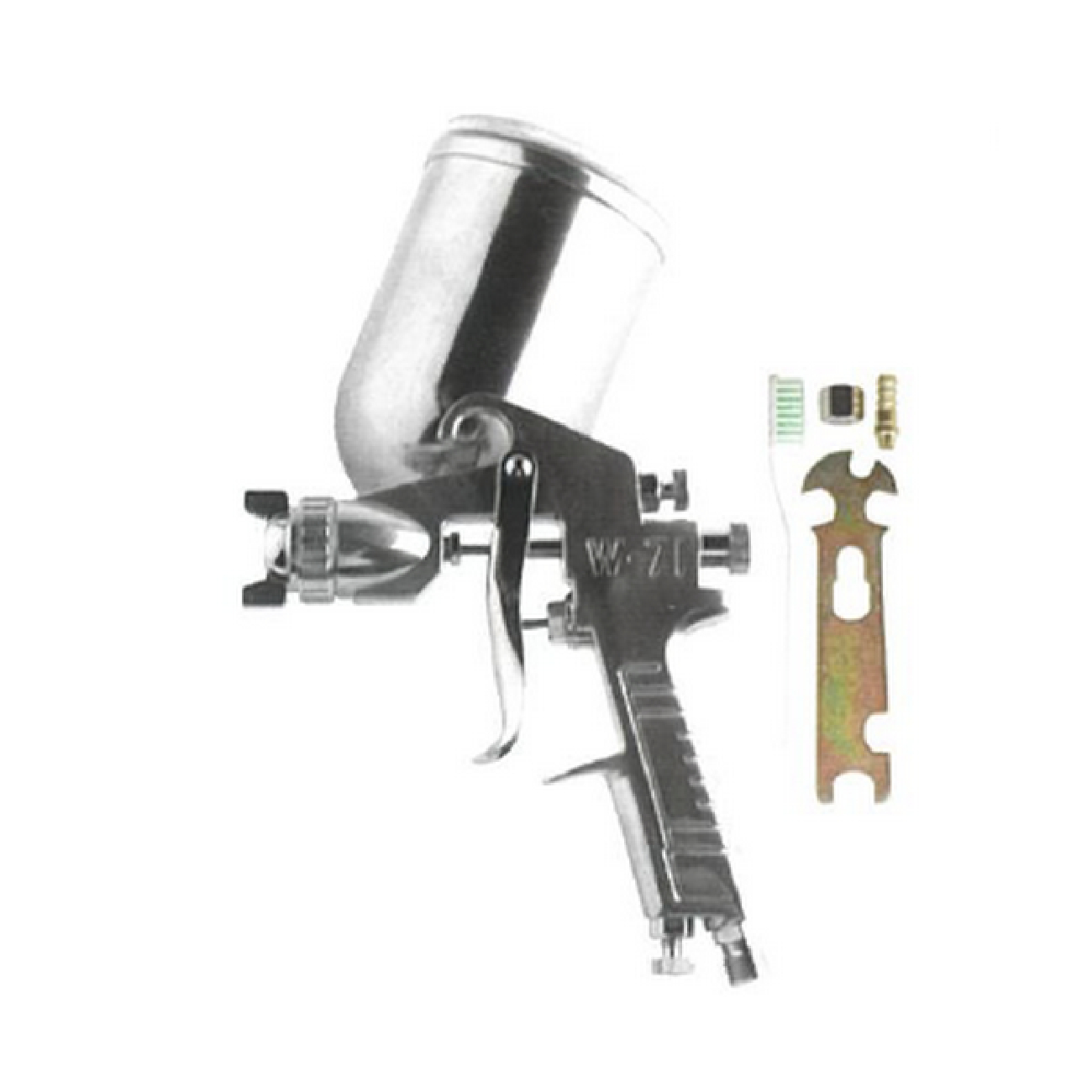 WACOH กาพ่นสี W-71G (กาบน) (010595) ลังละ 20 ชุด