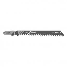 BOSCH T111C ใบเลื่อยจิ๊กซอตัดไม้หยาบ ตัดหนา 4-50 มิล #2608630033 (5ใบ/แผง)