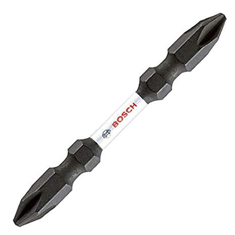 BOSCH 2608522405 ดอกไขควงกระแทก PH2x65mm. สีดำคอคอดสีเงิน (10ดอก/แพ็ค)