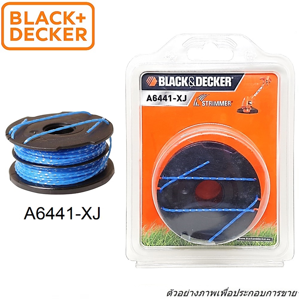 BLACK&DECKER A6441-XJ ตลับเส้นเอ็น สำหรับเครื่องเล็มหญ้า รุ่น GL5530